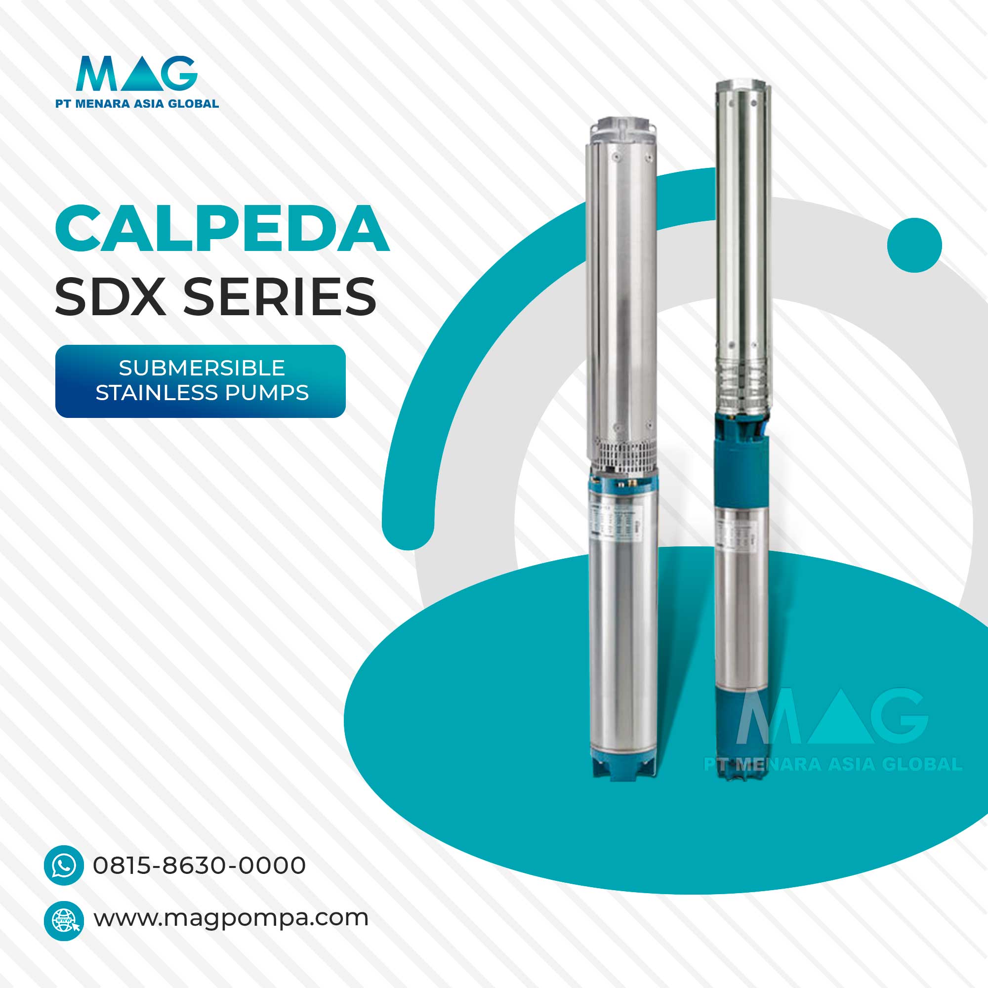 Pompa Submersible Calpeda Type SDX